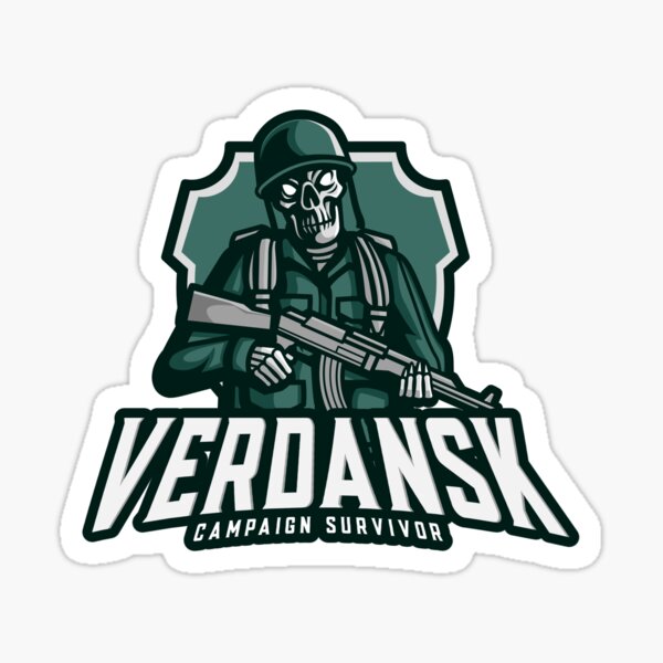 "Verdansk Campaign Survivor cod warzone" Sticker by ChaosCult | Redbubble