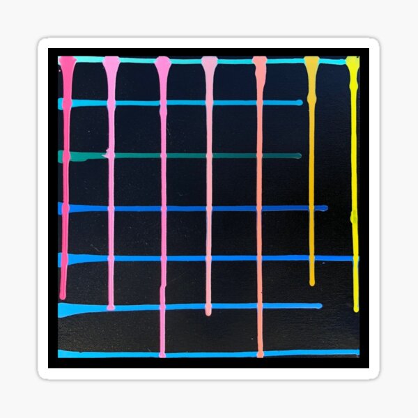 "Cartesian I" Sticker by lrs27 | Redbubble