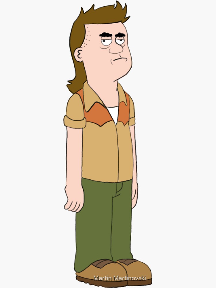 "Delbert Hick Paradise PD." Sticker for Sale by MartinXLana | Redbubble