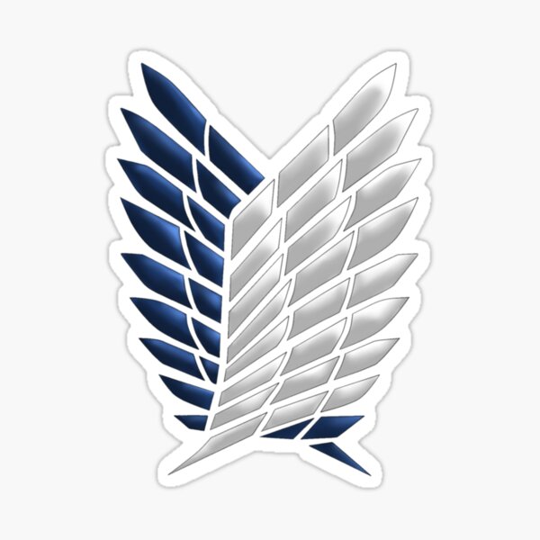 "EXPLORATION BATTALION - Attack on Titan - SNK" Sticker by LaMelv ...