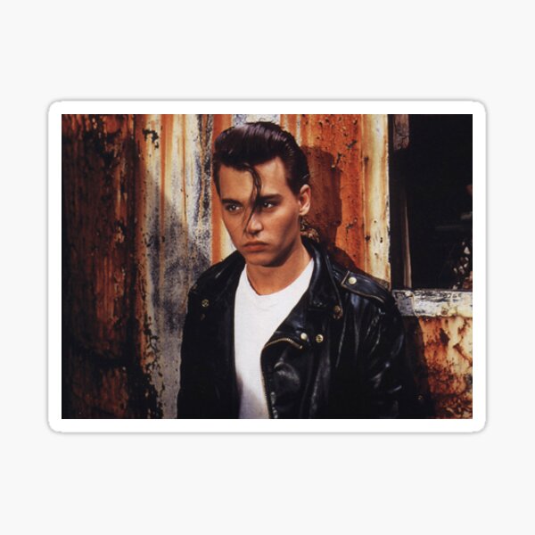 "Young Johnny Depp" Sticker for Sale by maggiee31 | Redbubble