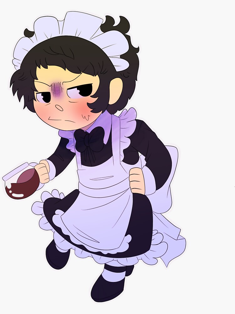 "Great... (Chibi Maid Adachi)" Sticker for Sale by Dr-Smash | Redbubble