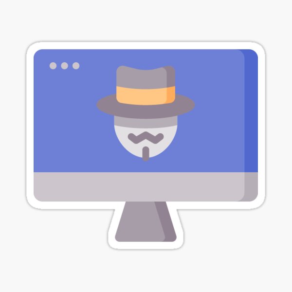 "Computer Monitor" Sticker for Sale by Illustrate99 | Redbubble