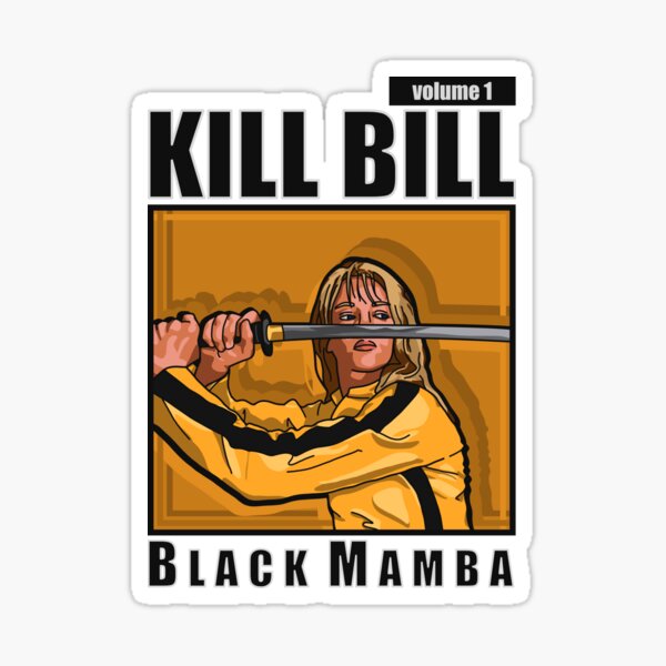 "Beatrix Panel (with Title) (Kill Bill)" Sticker for Sale by ...