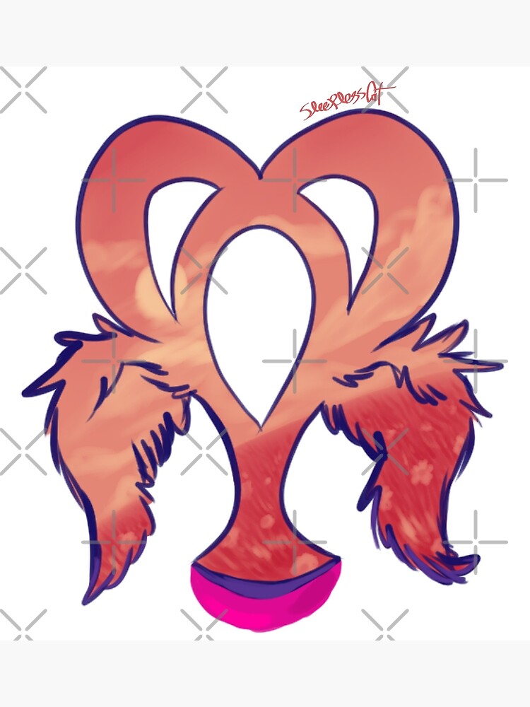 "Kingdom Hearts - Dreamy Spirit Symbol" Poster for Sale by SleeplessCat ...