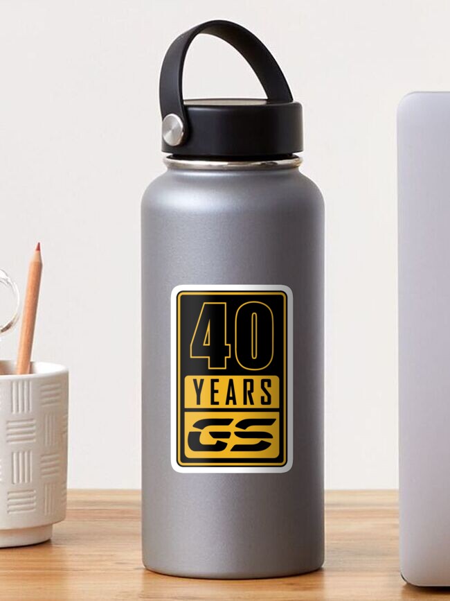 "GS 40 Years " Sticker for Sale by storeadv | Redbubble