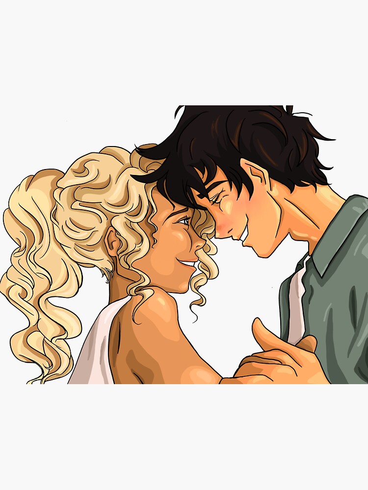 "Percabeth" Sticker for Sale by Kambriemae | Redbubble