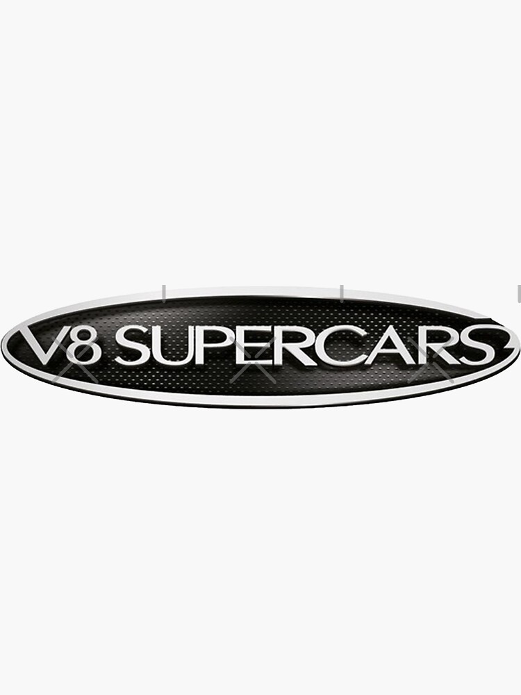 "V8 Supercars" Sticker for Sale by Heywood47 | Redbubble