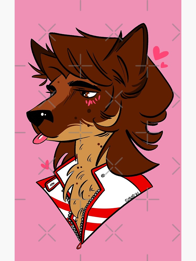 "Animal AU - Steve (Dog)" Canvas Print for Sale by smod | Redbubble