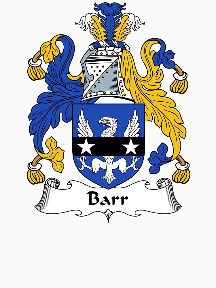 "Barr Coat of Arms / Barr Family Crest" Essential T-Shirt for Sale by ...