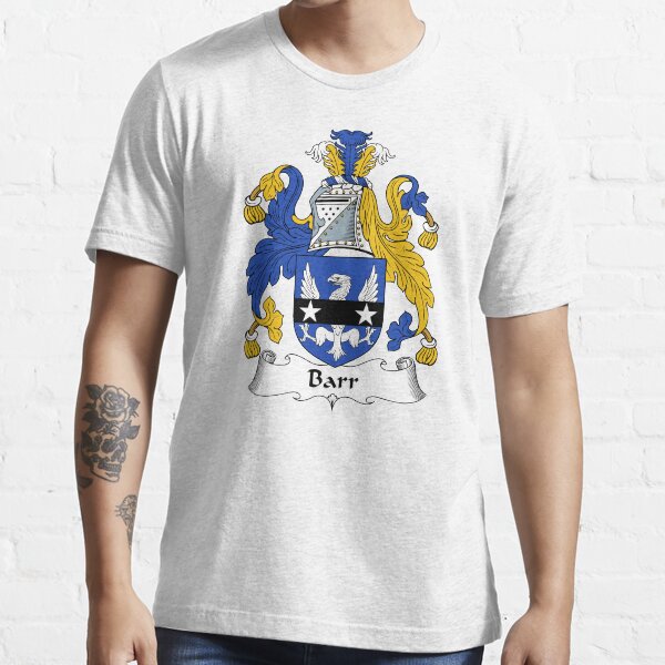 "Barr Coat of Arms / Barr Family Crest" Essential T-Shirt for Sale by ...