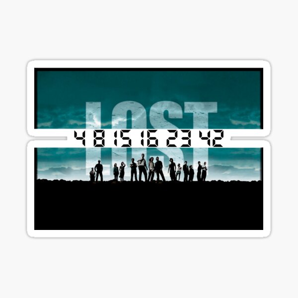 "Lost" Sticker for Sale by patriikamikaze | Redbubble
