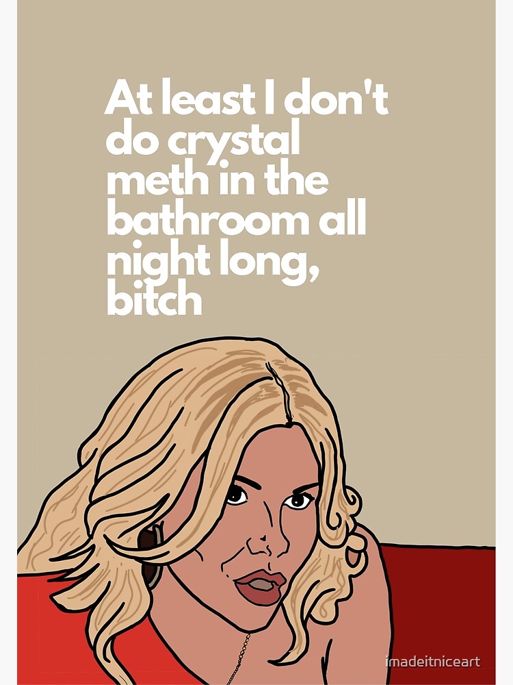 "At Least I Don't Do Crystal Meth in the Bathroom All Night Long Bitch ...
