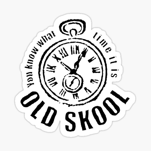 "Old School Hip Hop 90's Rap Artists" Sticker for Sale by Redmanrooster ...