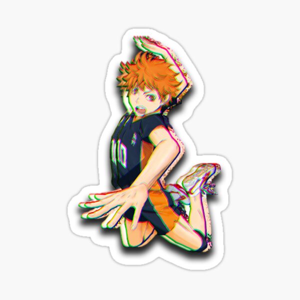 "Hinata Shoyo" Sticker by skysdoodles | Redbubble