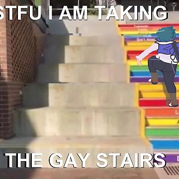 "Gay Stairs" Greeting Card for Sale by Feelthesparks | Redbubble