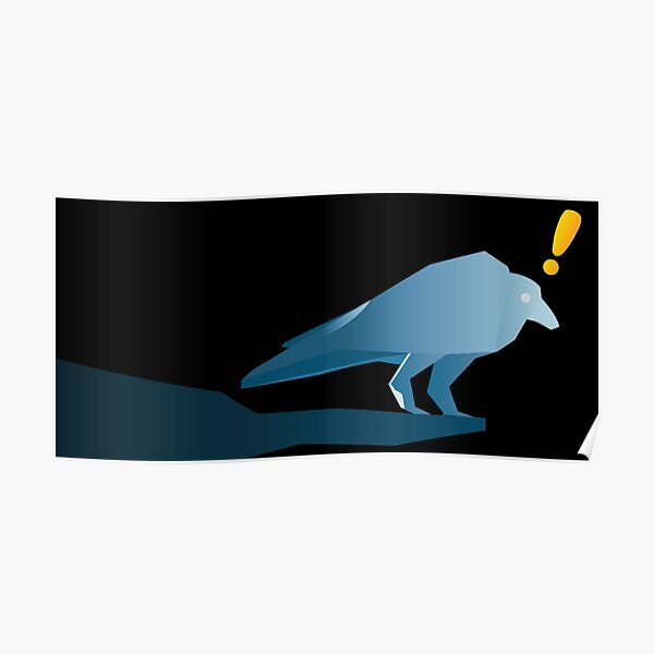 "Valheim Hugin Minimal" Poster for Sale by JorgeMendes | Redbubble