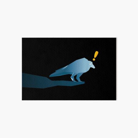 "Valheim Hugin Minimal" Art Board Print for Sale by JorgeMendes | Redbubble