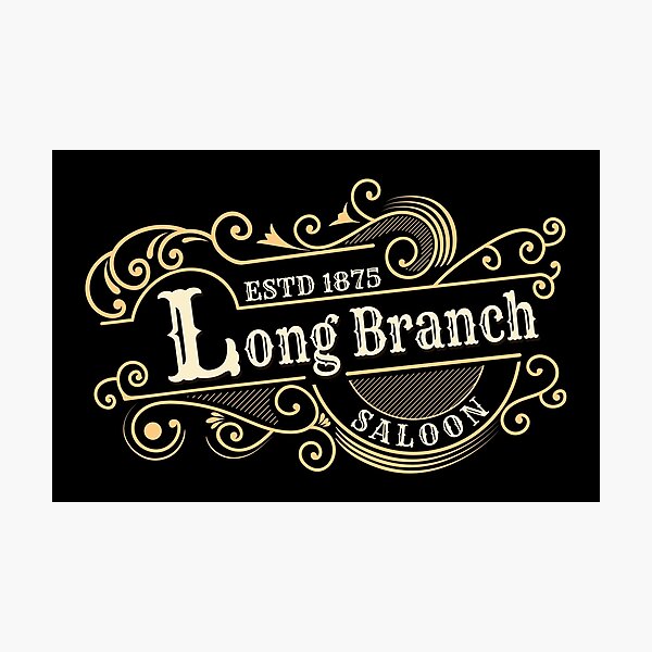 "Gunsmoke | Long Branch Saloon Classic TV" Photographic Print for Sale ...