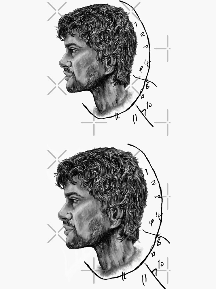 "Hannibal/Will Graham Clock Sticker Pack" Sticker by KBmedley | Redbubble