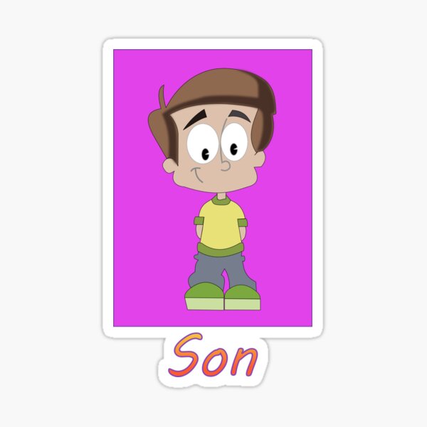 "son" Sticker by DSK-Production | Redbubble
