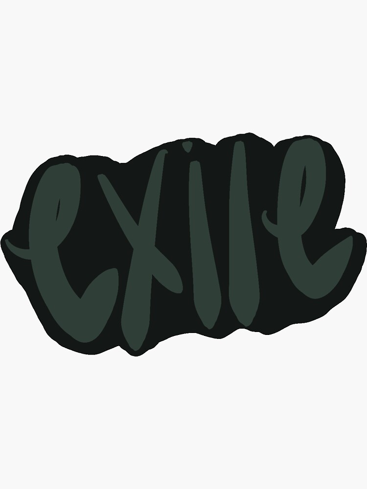 "Exile Taylor Swift" Sticker for Sale by alxndria218 | Redbubble