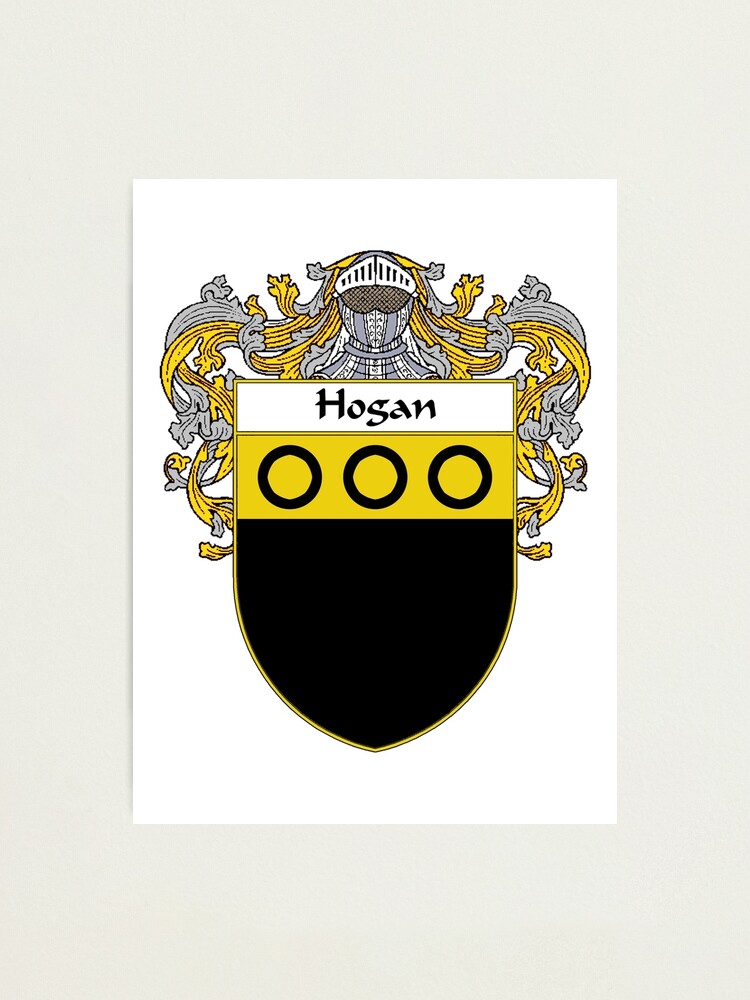 "Hogan Coat of Arms/Family Crest" Photographic Print by IrishArms ...