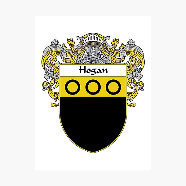 "Hogan Coat of Arms/Family Crest" Photographic Print by IrishArms ...
