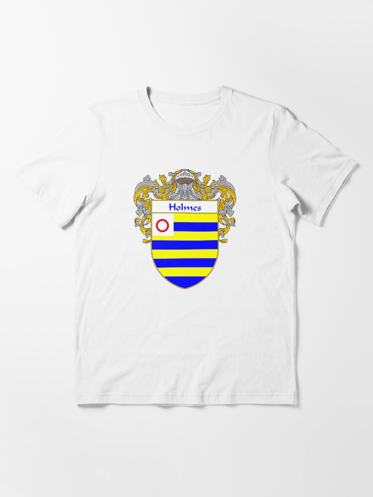 "Holmes Coat of Arms/Family Crest" T-shirt for Sale by IrishArms ...