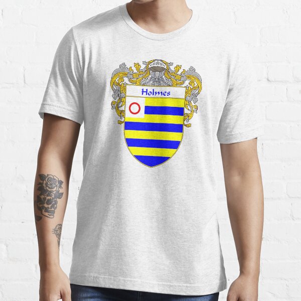 "Holmes Coat of Arms/Family Crest" T-shirt for Sale by IrishArms ...