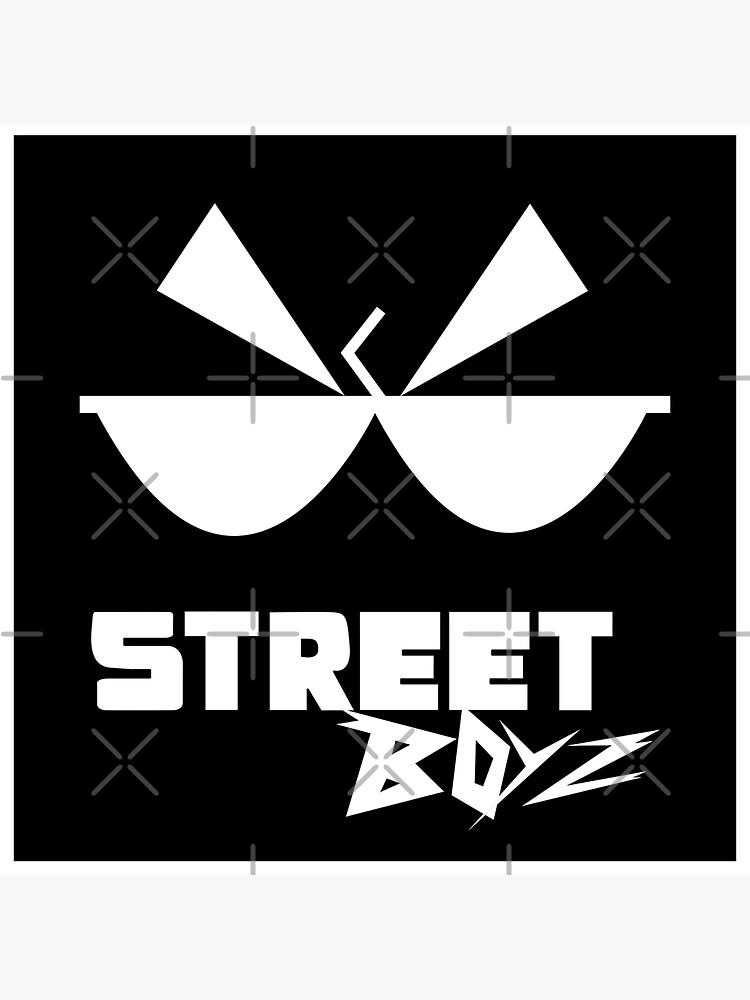 "Street Boyz icon" Sticker by Geovanick | Redbubble