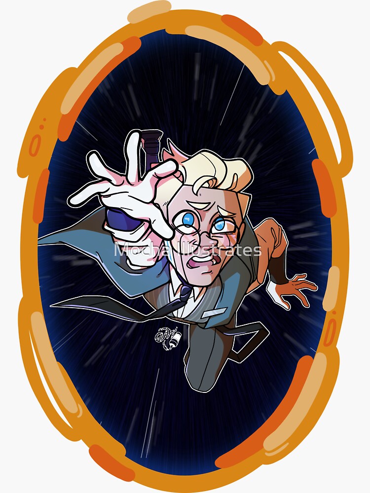 "Portal 2 - Wheatley "GRAB ME"" Sticker for Sale by micayk | Redbubble