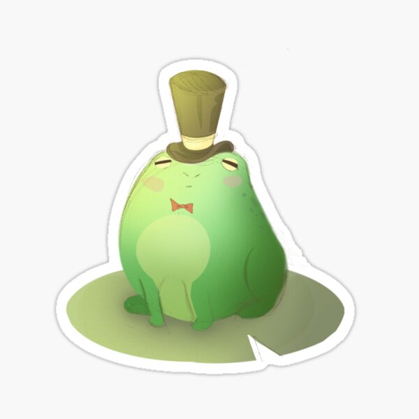 "Dapper Frog" Sticker by AngieMichie | Redbubble