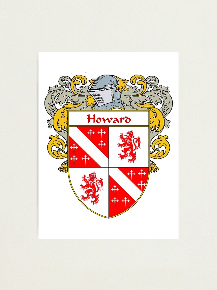 "Howard Irish Coat of Arms/Family Crest" Photographic Print for Sale by ...