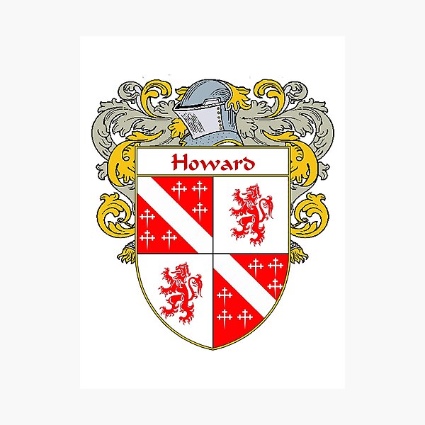 "Howard Irish Coat of Arms/Family Crest" Photographic Print by ...