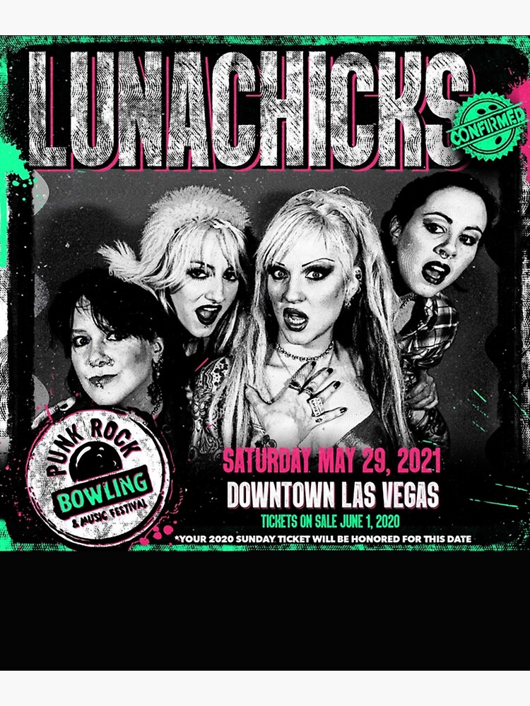 "Lunachicks in " Poster for Sale by HarveyMohr | Redbubble