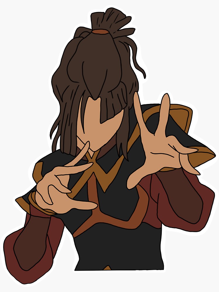 "Psycho Azula" Sticker for Sale by Caroline8D | Redbubble