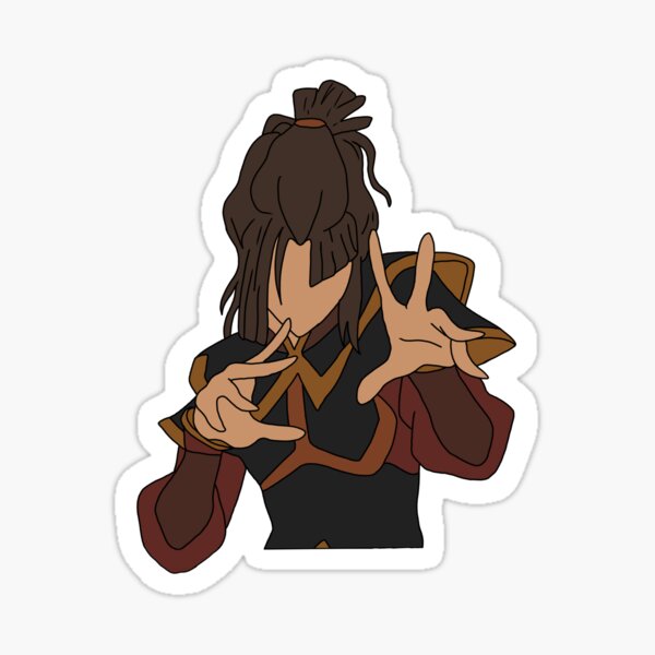 "Psycho Azula" Sticker for Sale by Caroline8D | Redbubble
