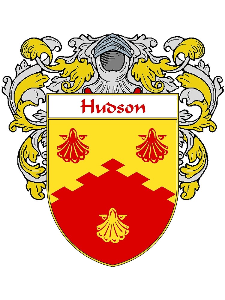 "Hudson Coat of Arms/Family Crest" by William Martin | Redbubble