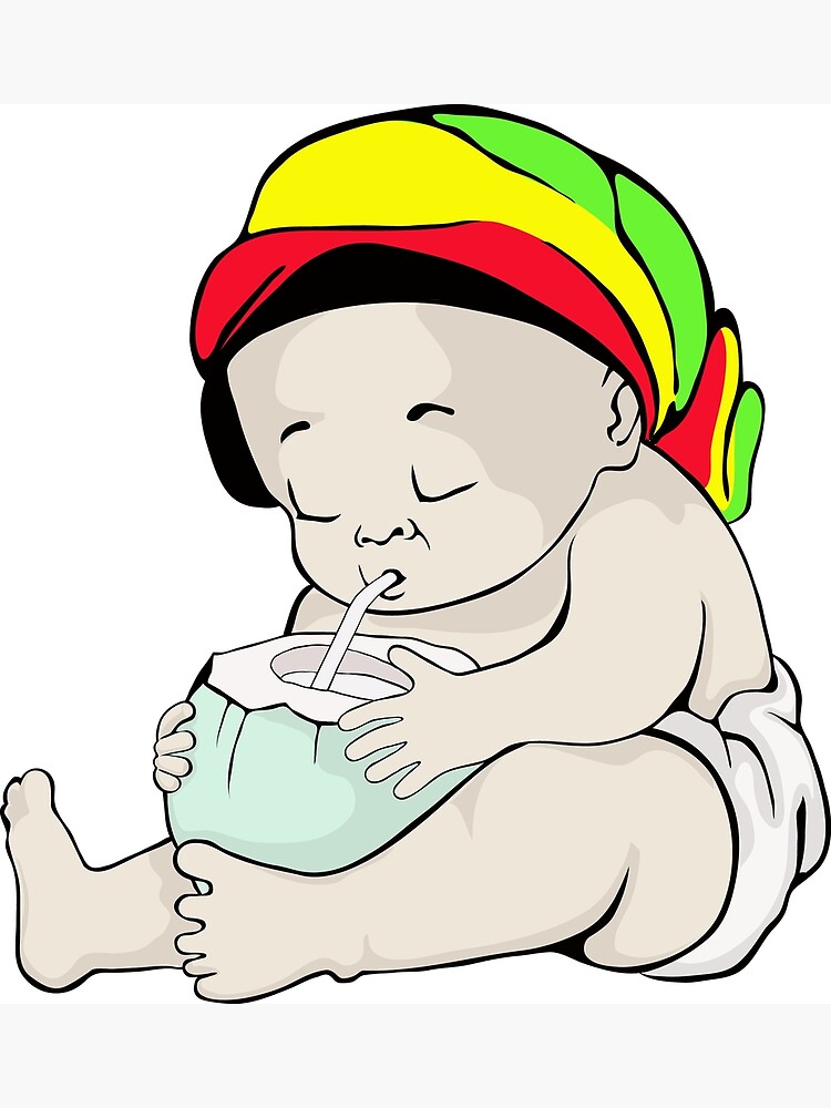 Poster « bébé rasta », par ekaivaega | Redbubble