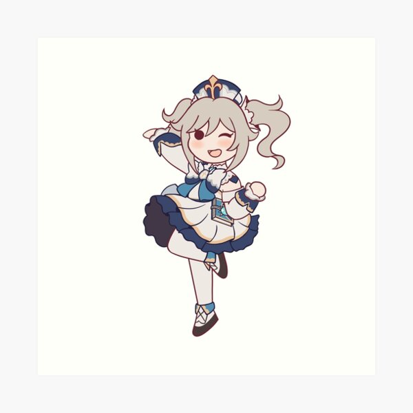 "Barbara Chibi" Art Print for Sale by artsy-ham | Redbubble