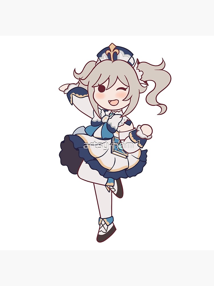 "Barbara Chibi" Art Print for Sale by artsy-ham | Redbubble