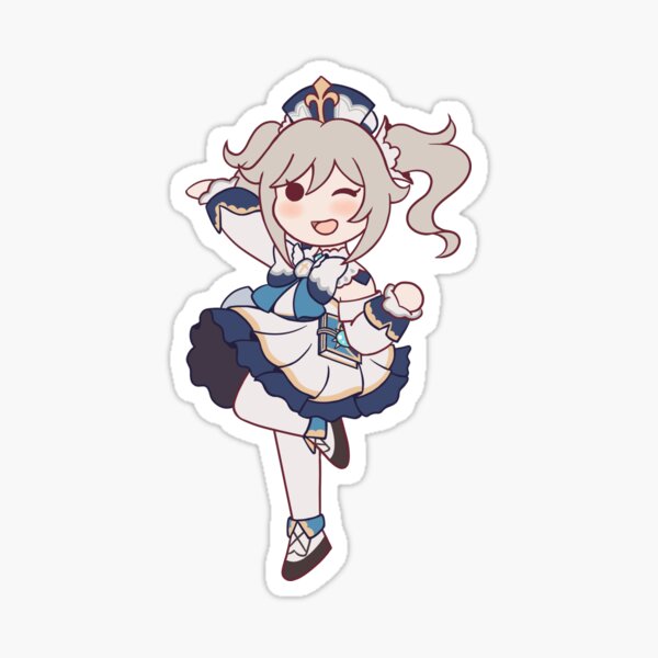 "Barbara Chibi" Sticker by artsy-ham | Redbubble
