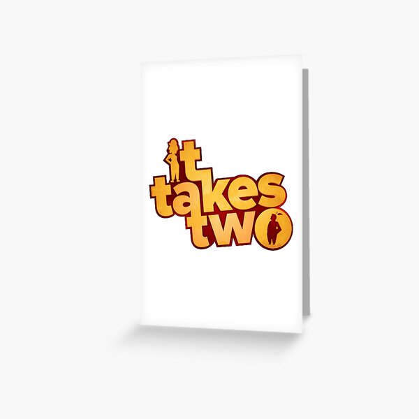 "It takes two logo" Greeting Card by Ka1seR | Redbubble