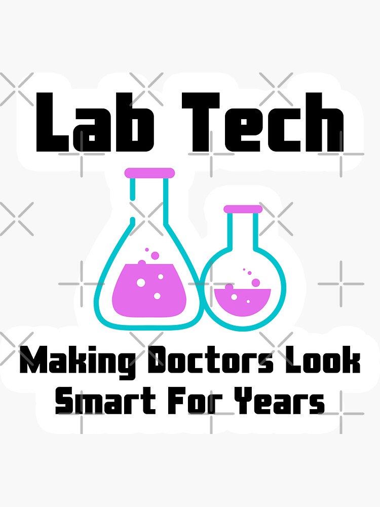 "Funny Lab Week" Sticker by Mikes22Store | Redbubble