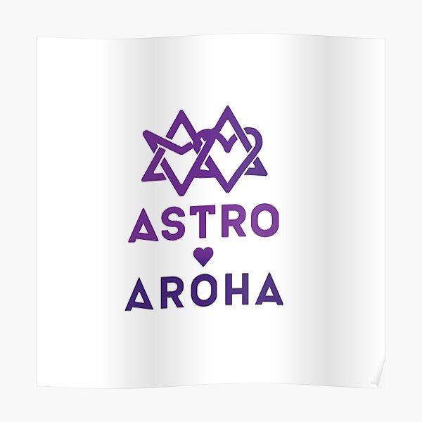 "Astro Aroha | Kpop Idol" Poster for Sale by Kdramaspot | Redbubble