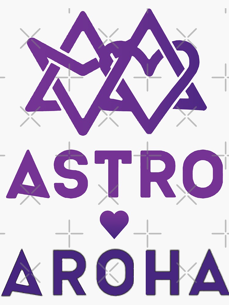 "Astro Aroha | Kpop Idol" Sticker for Sale by Kdramaspot | Redbubble