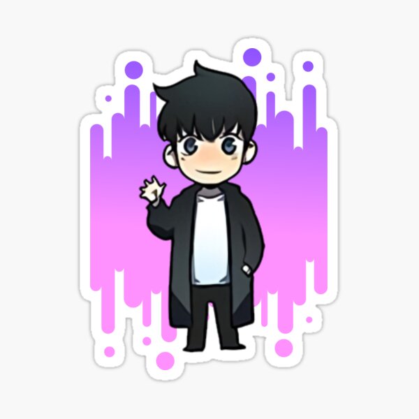 "Solo Leveling - Sung Jin Woo Chibi" Sticker for Sale by MMXs | Redbubble