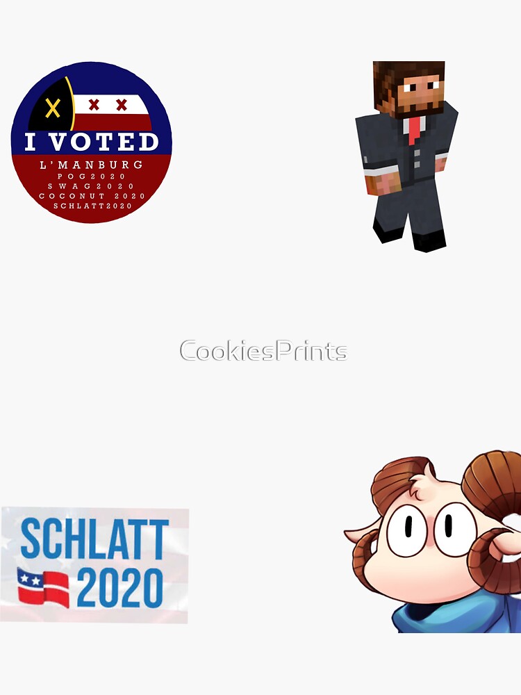 "Jschlatt sticker pack" Sticker for Sale by CookiesPrints | Redbubble