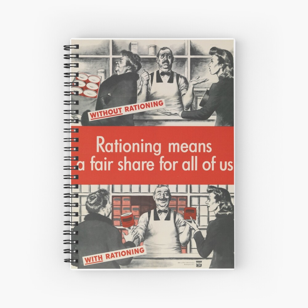 ""Rationing means a fair share for all of us" - Vintage ww2 propaganda ...